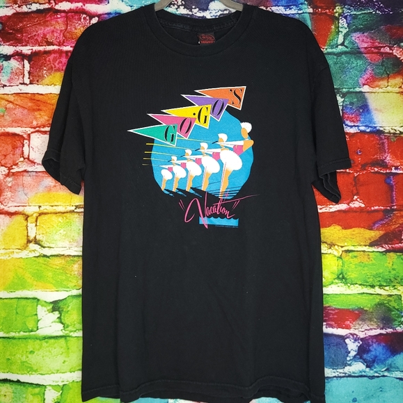 CinderBlock | Shirts | Vintage 204 The Go Gos Vacation Tee | Poshmark